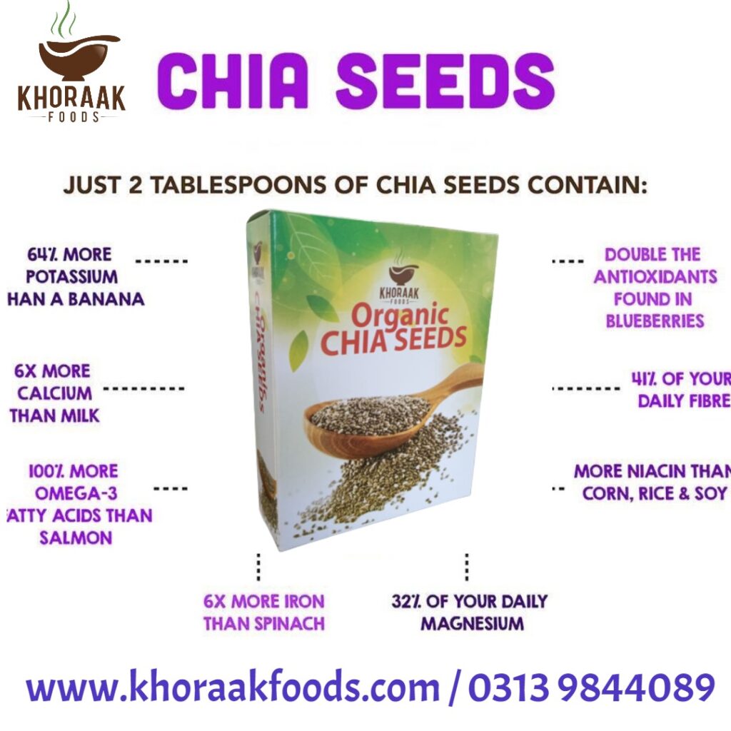 Organic Chia seeds 250g