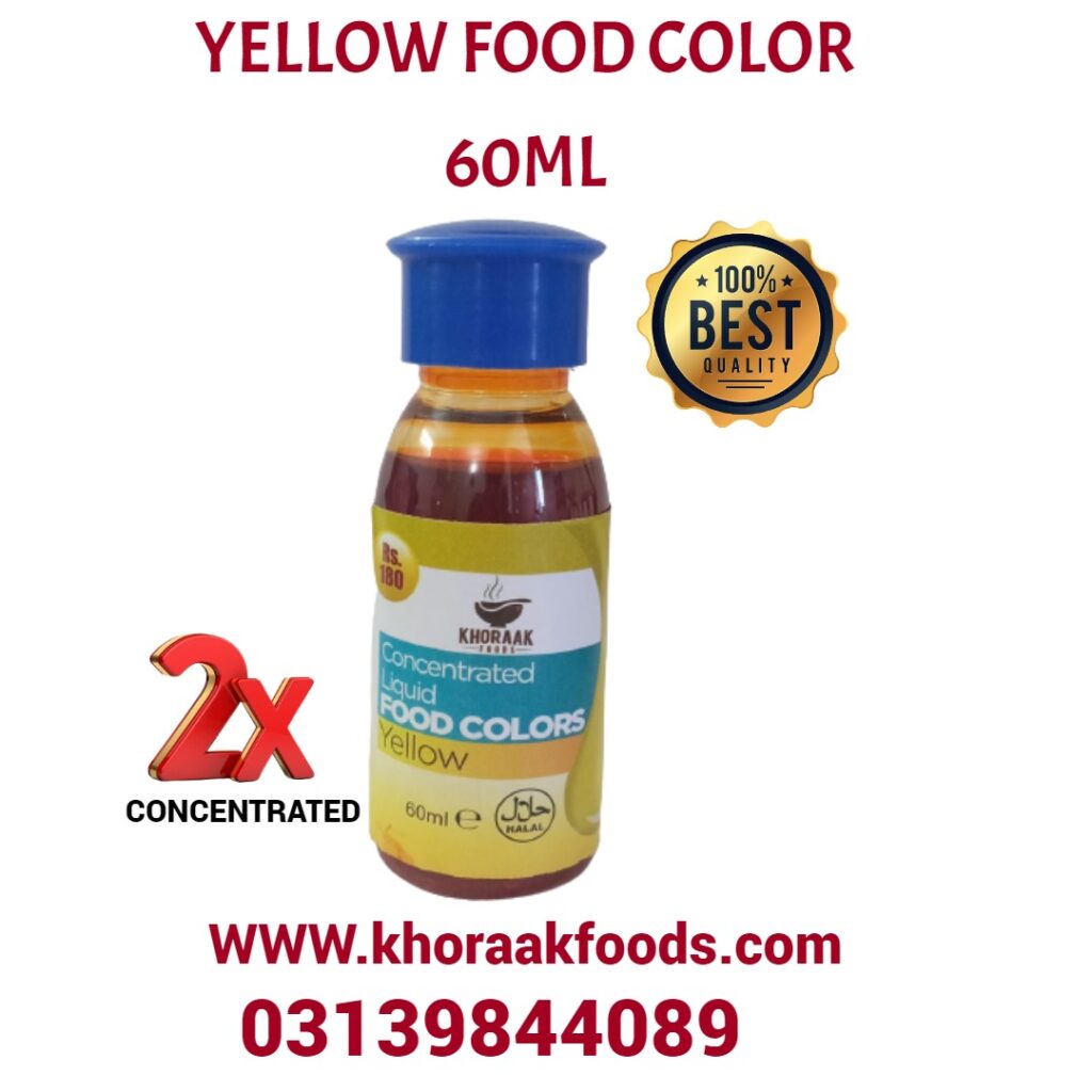 Food Color Yellow